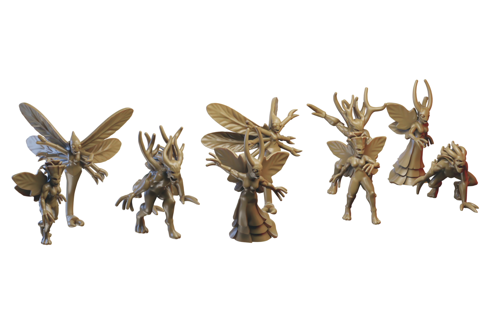 Forest Sprites [10 Models] – Sundered Studios