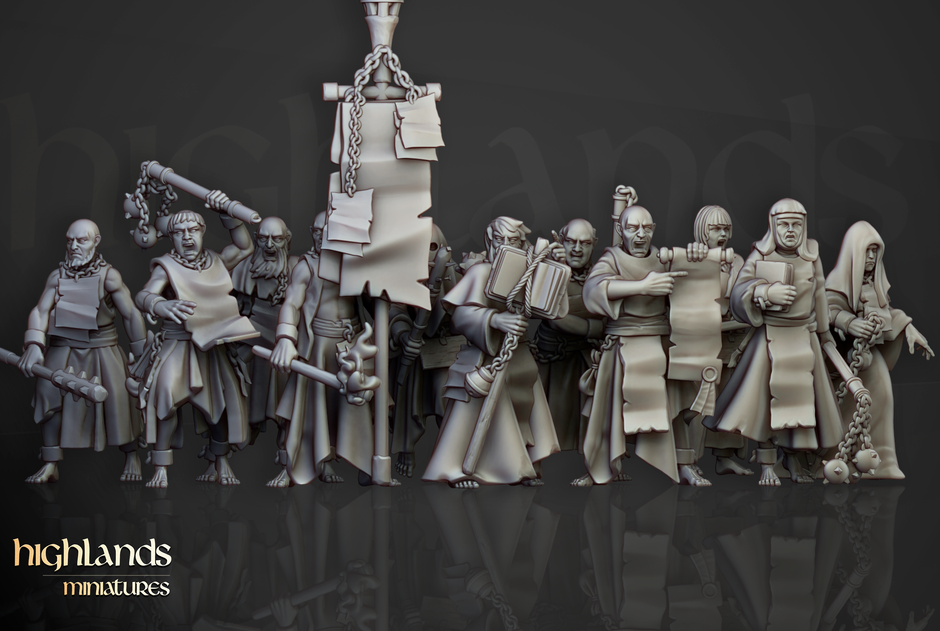 Highlands Miniatures | Sundered Studios | 3D Printed Miniatures