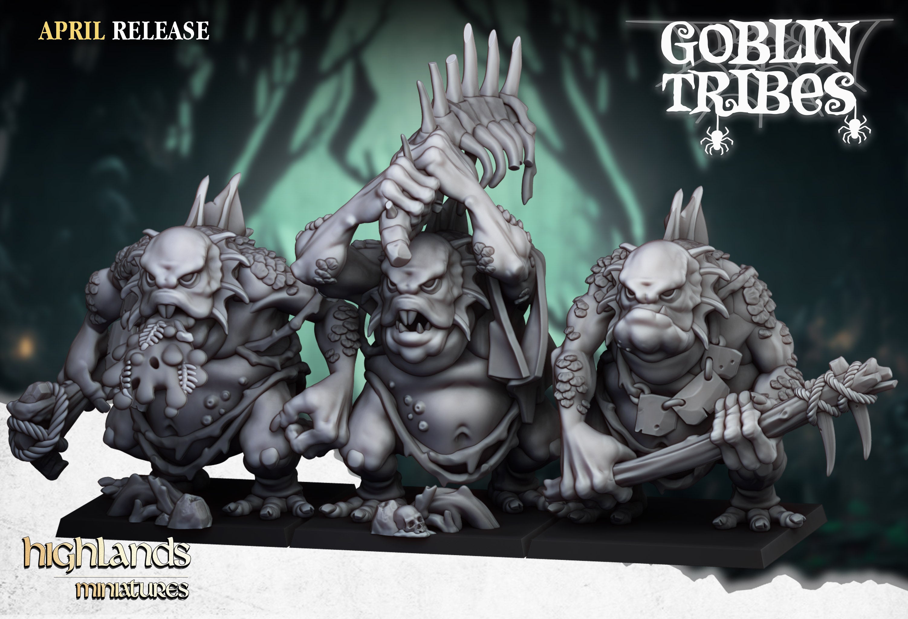 Swamp Trolls [3 Models] – Sundered Studios