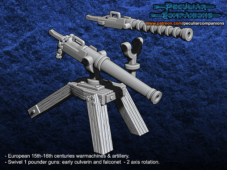 Swivel Gun and Crew – Sundered Studios