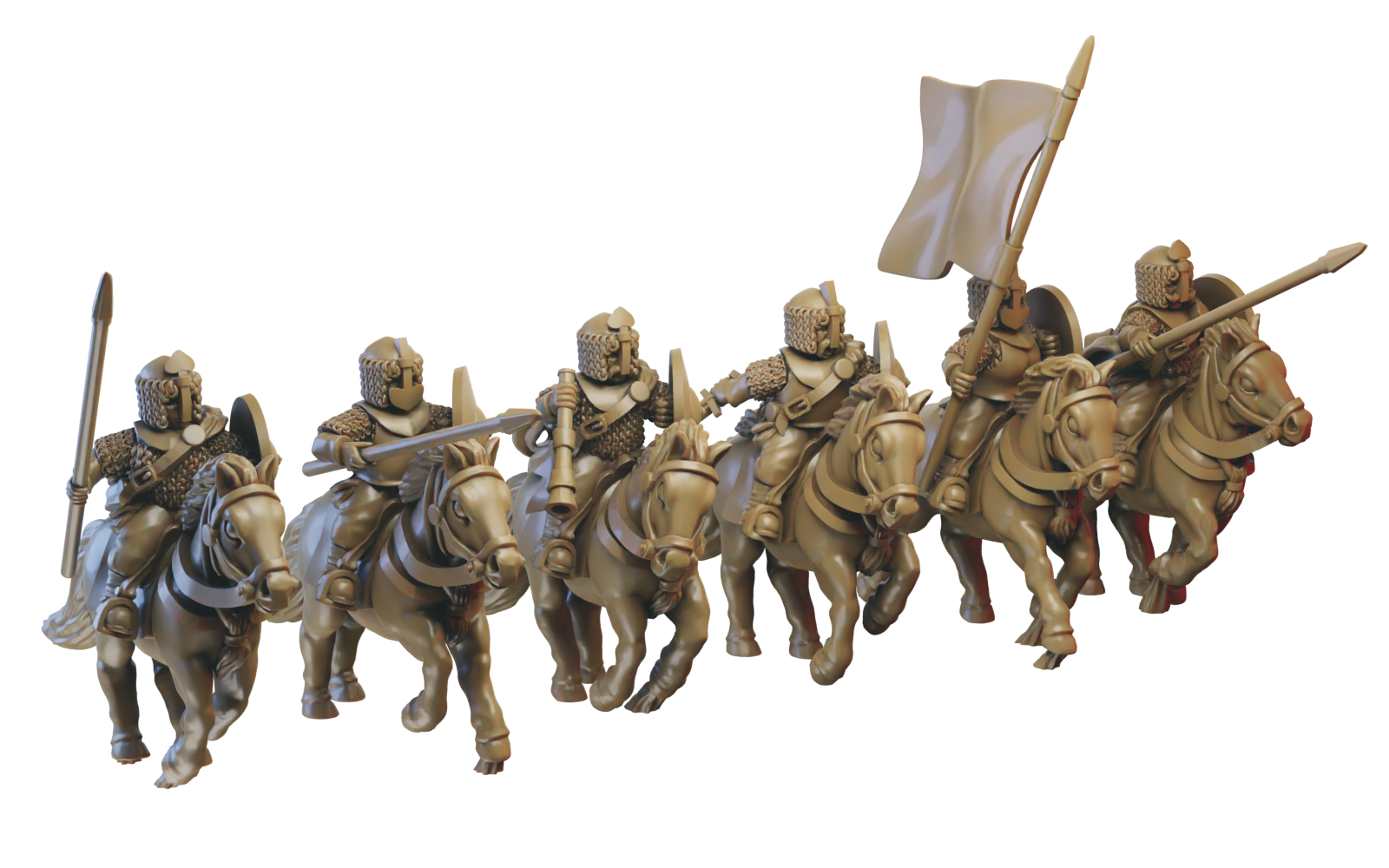 Halfling Cavalry [6 Models] – Sundered Studios