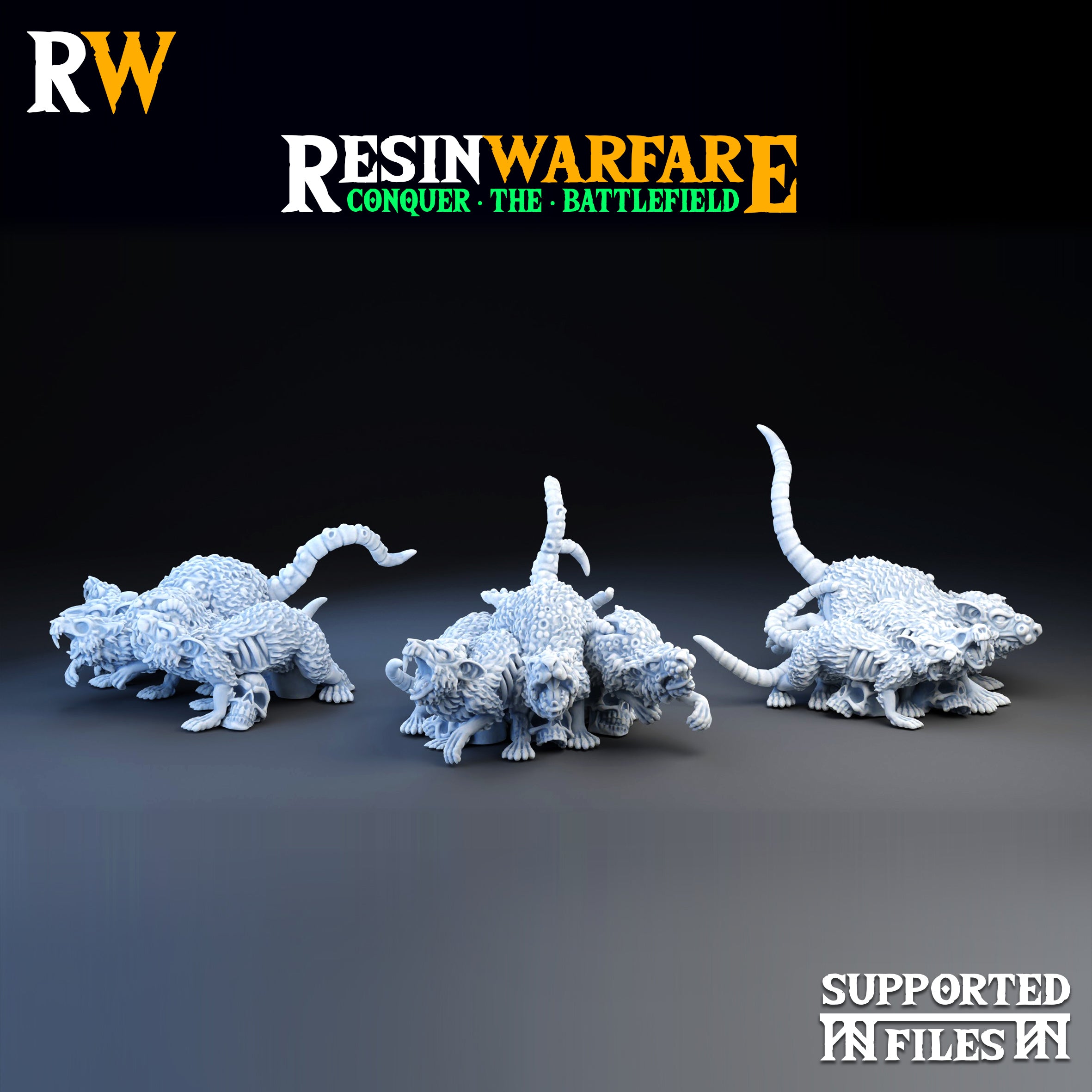 Pox Rodent Packs [3 Models] – Sundered Studios